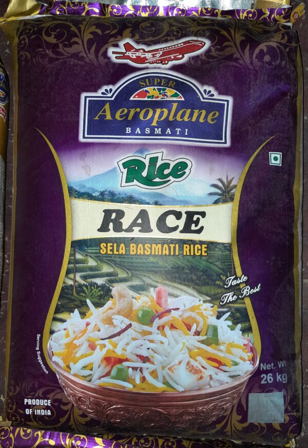 Aeroplane RACE Sela Basmati Rice | Kolkata Rice - Online Retail Rice Shop