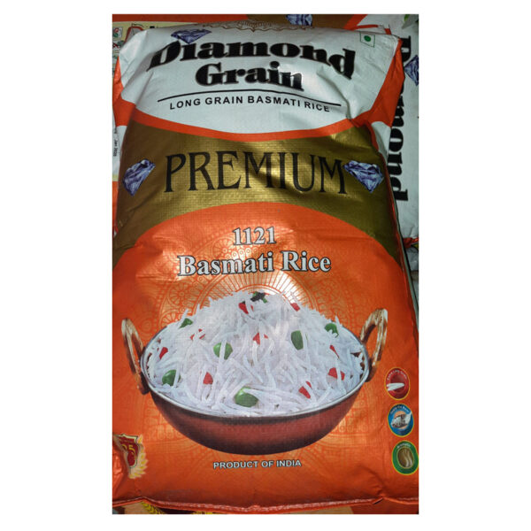 Diamond Grain Long Grain Sella 1121 Premium Basmati Rice | Kolkata Rice ...