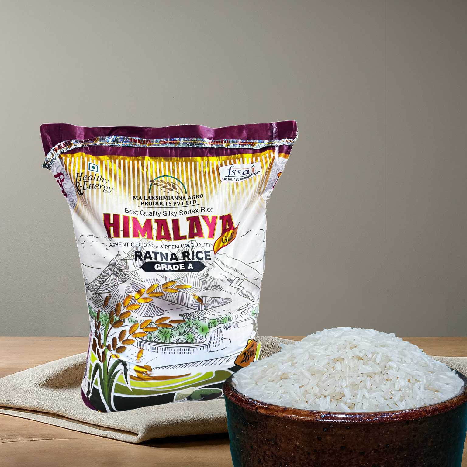 Himalaya Gold Ratna Rice | Kolkata Rice - Online Retail Rice Shop
