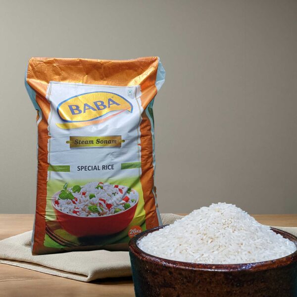 Baba Sonam Steam Rice | Kolkata Rice - Online Retail Rice Shop