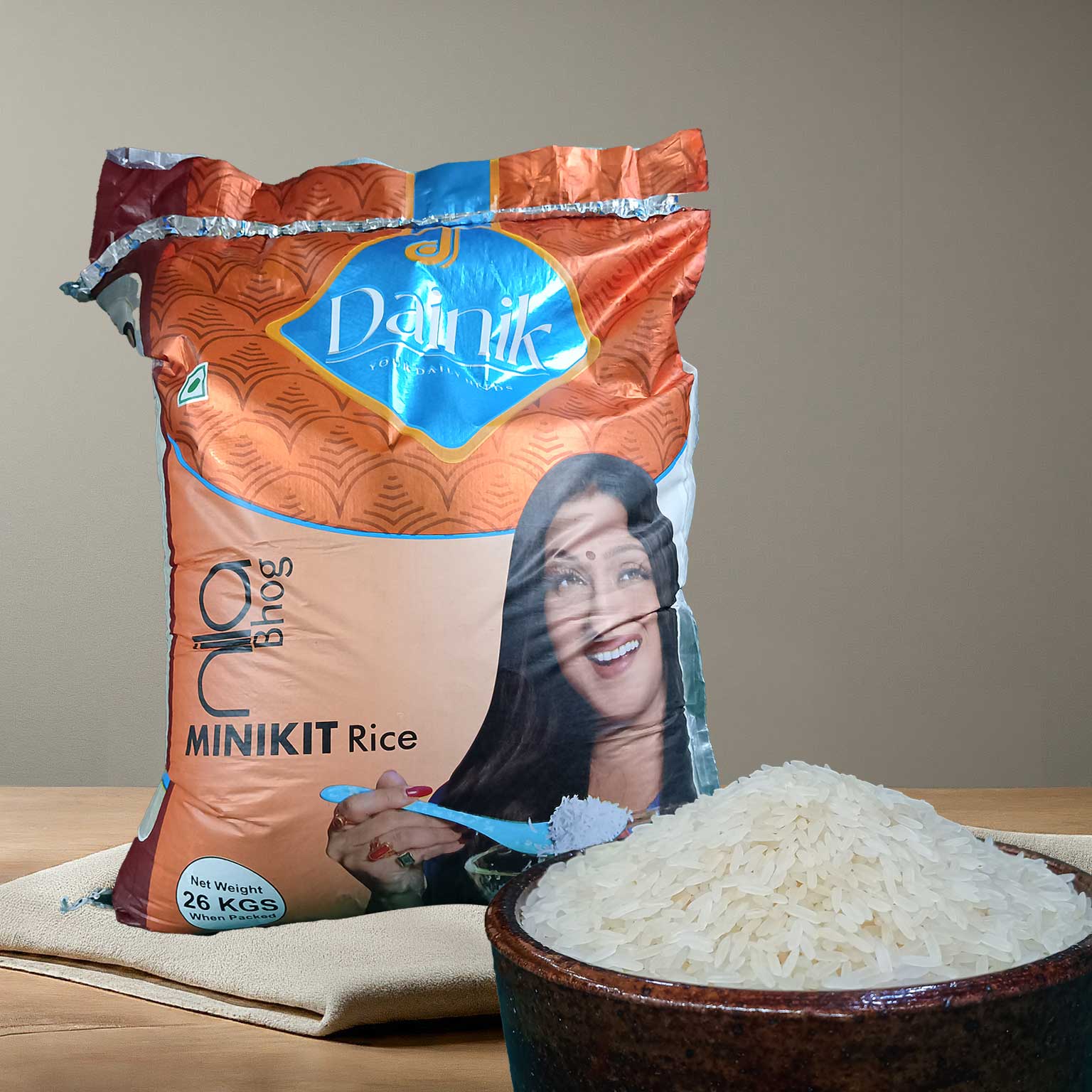 Dainik Nila Bhog Miniket Rice | Kolkata Rice - Online Retail Rice Shop