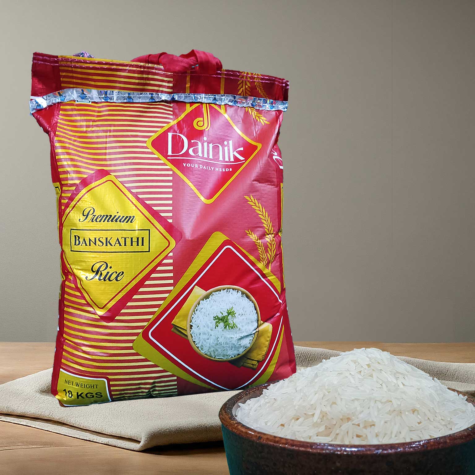 Dainik Premium Banskathi Rice | Kolkata Rice - Online Retail Rice Shop