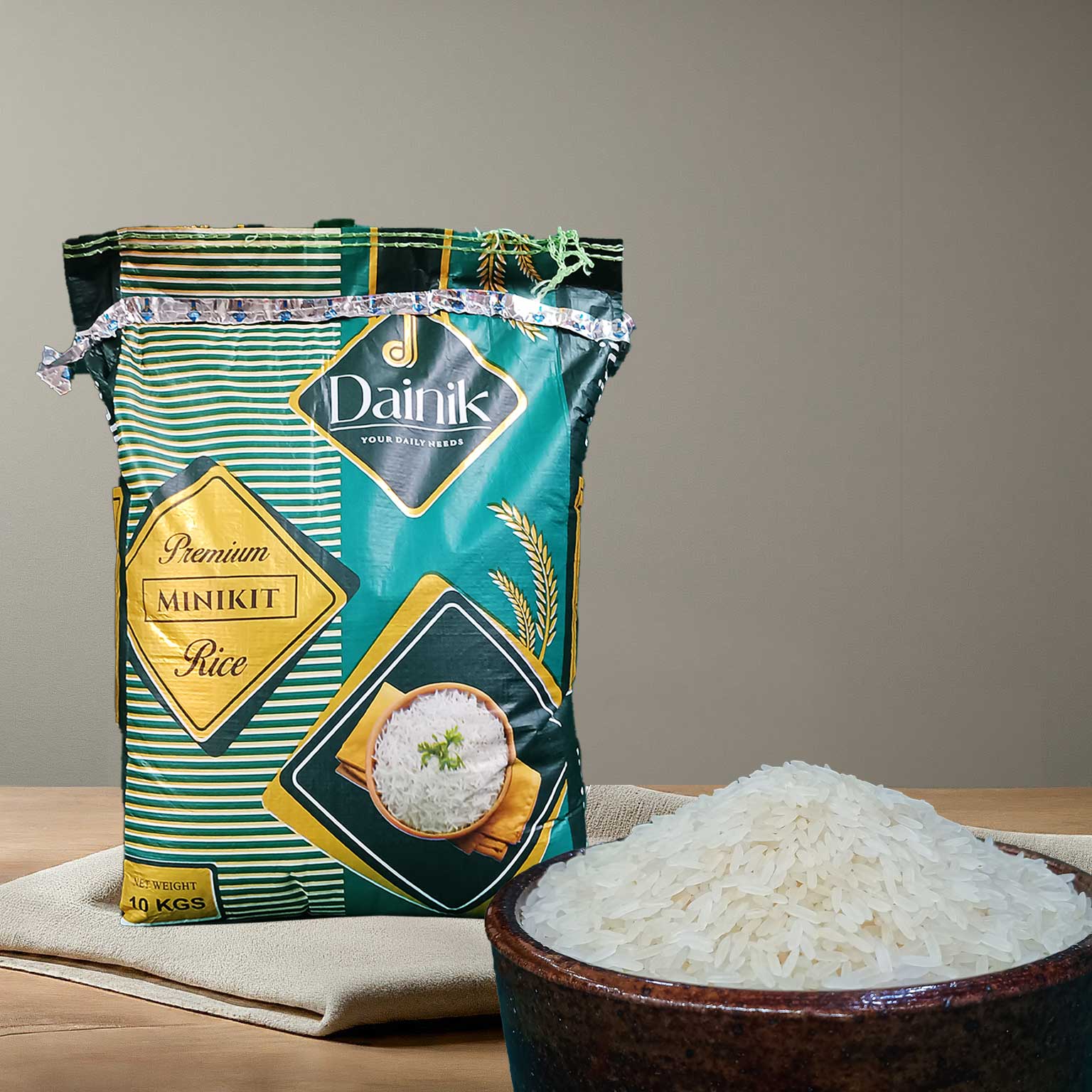 Dainik Premium Miniket Rice | Kolkata Rice - Online Retail Rice Shop