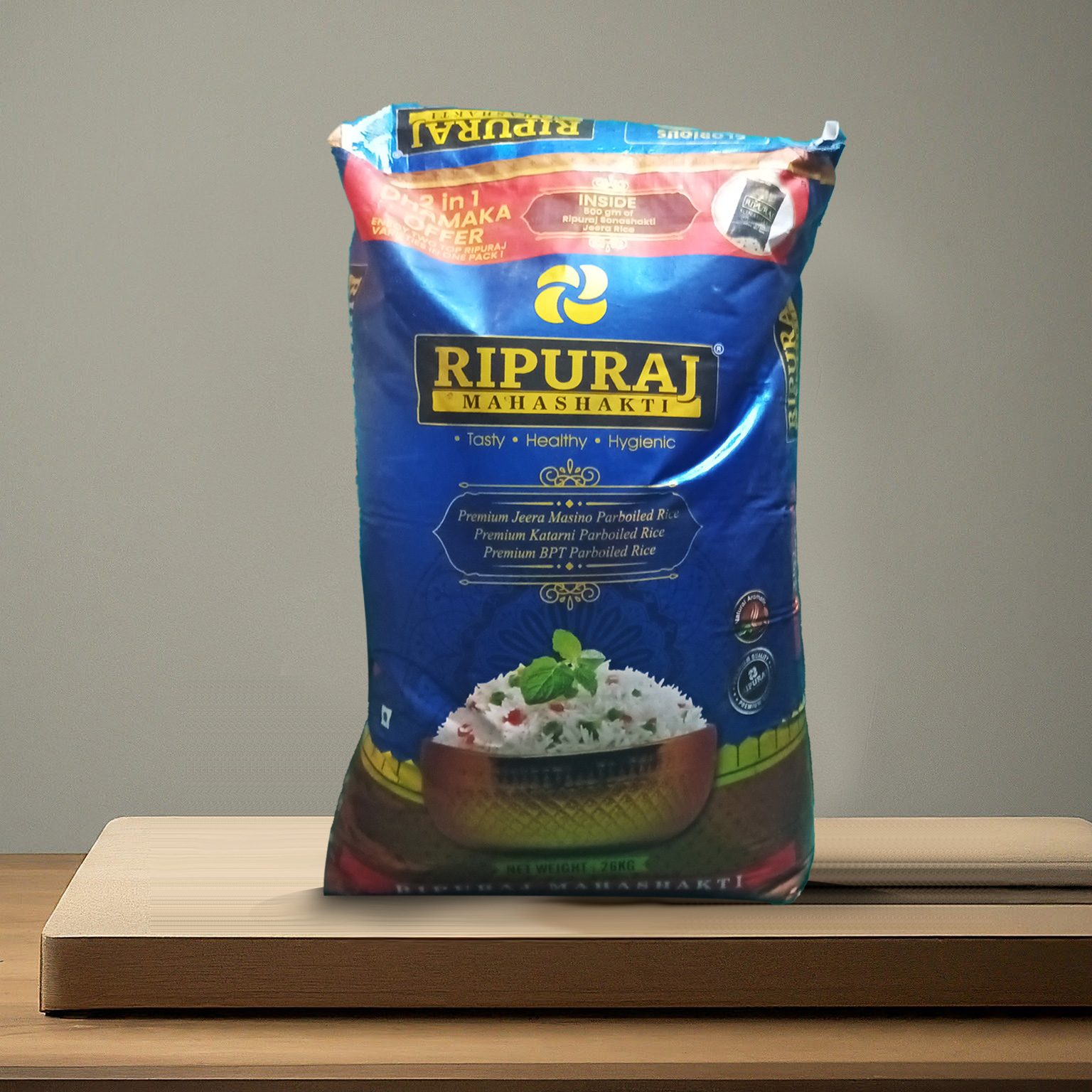 Ripuraj Mahashakti Katarni Rice | Kolkata Rice - Online Retail Rice Shop