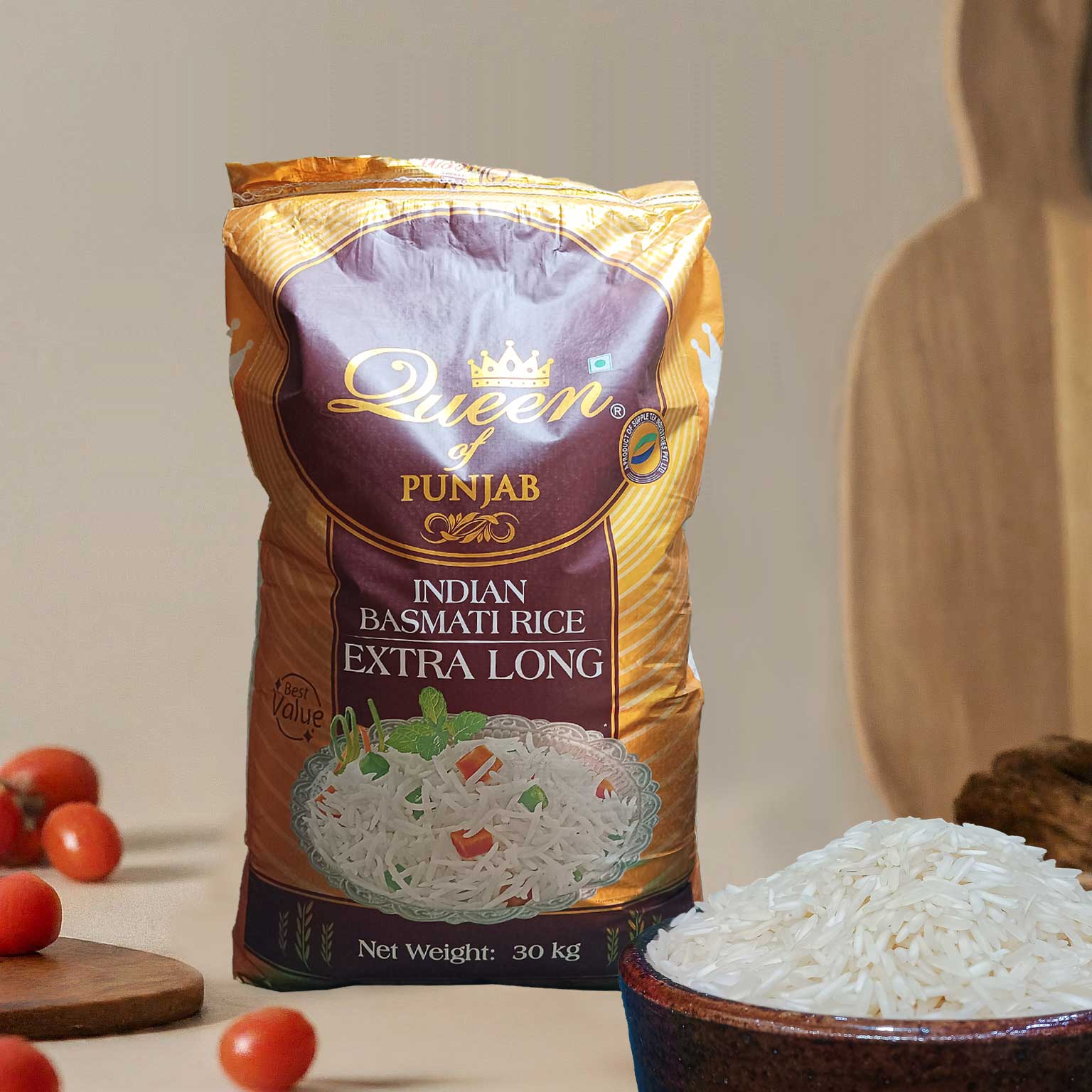 Queen of Punjab Basmati Rice | Kolkata Rice - Online Retail Rice Shop