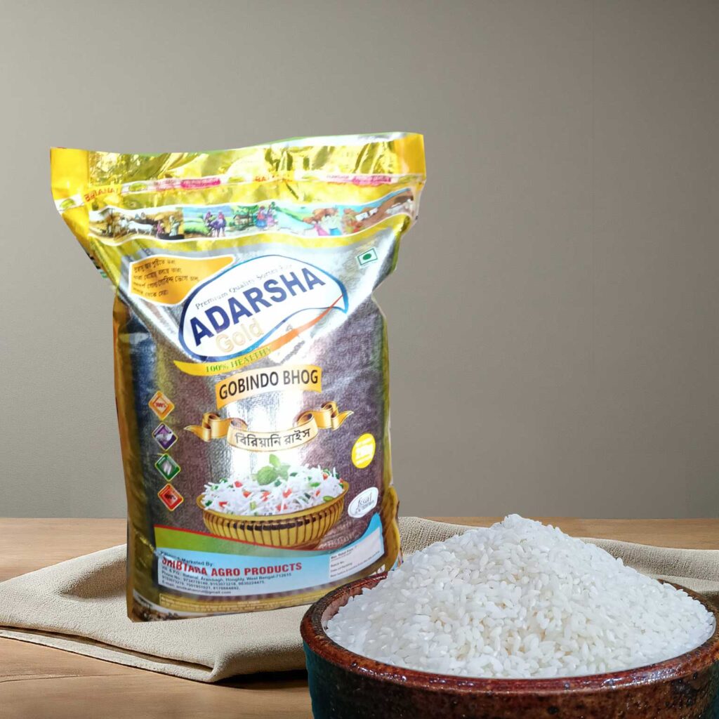 Adarsha Gold Gobindo Bhog (New) Rice | Kolkata Rice - Online Retail Rice Shop