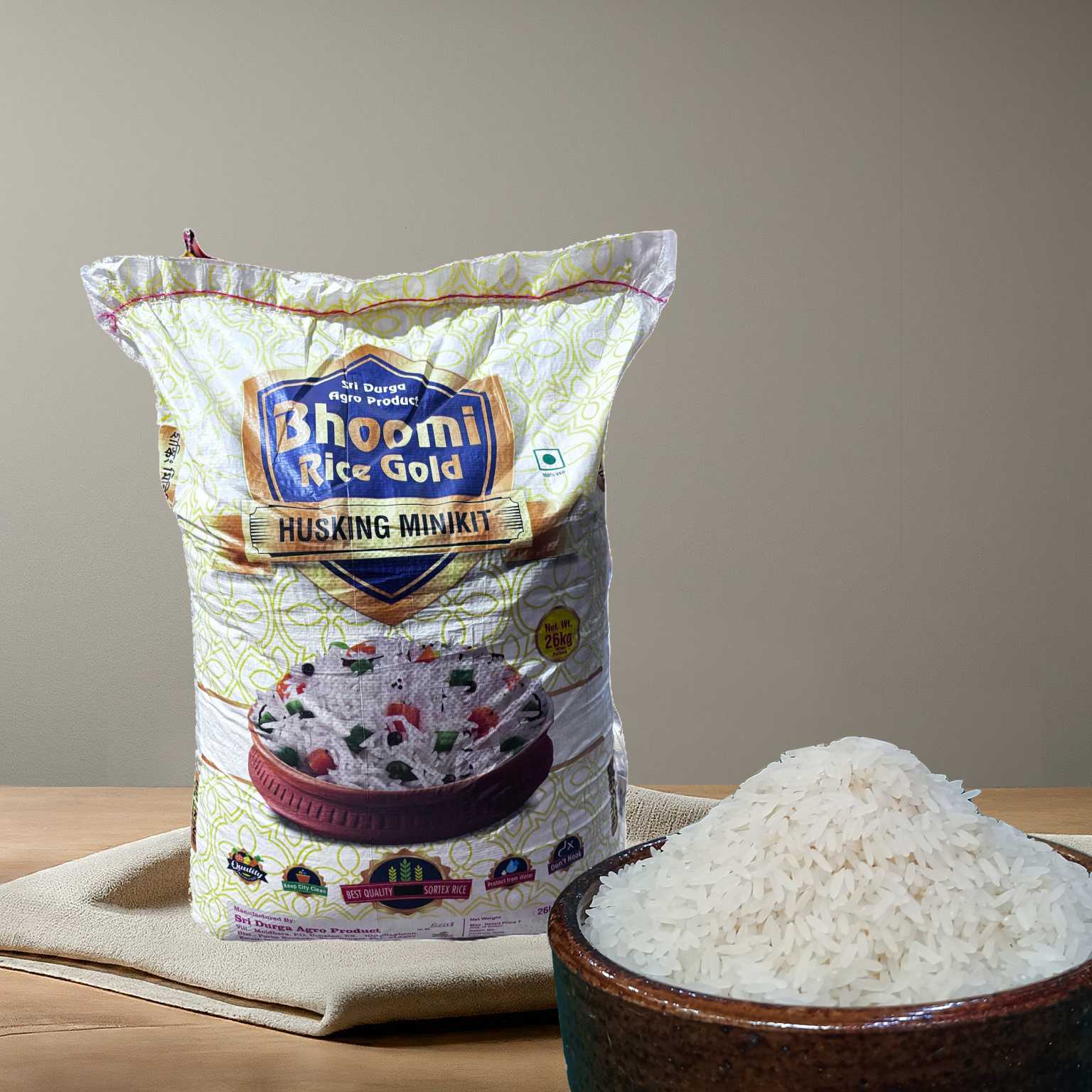 Bhoomi Rice Gold Husking Miniket Rice | Kolkata Rice - Online Retail ...